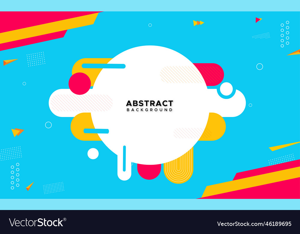 Flat abstract background Royalty Free Vector Image