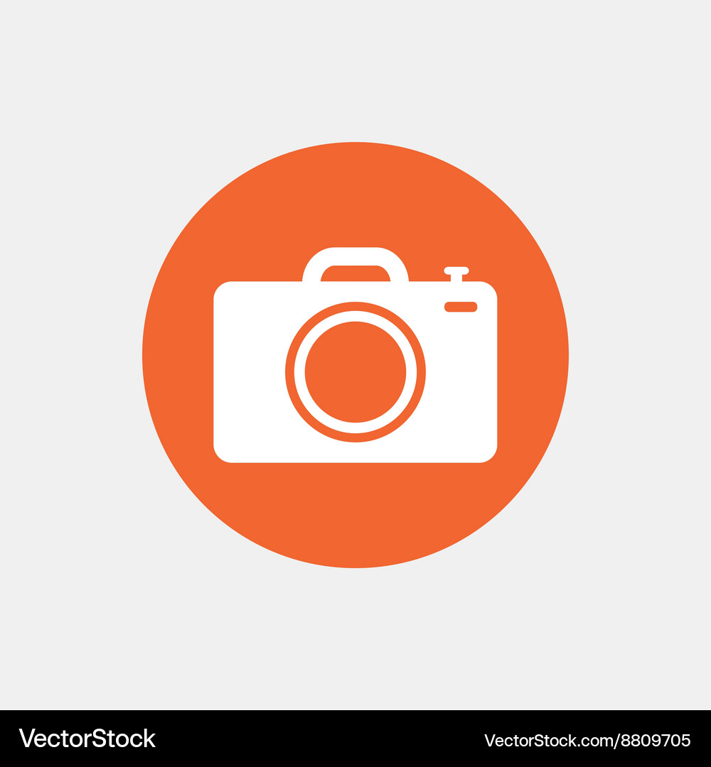 Photo camera sign icon symbol Royalty Free Vector Image