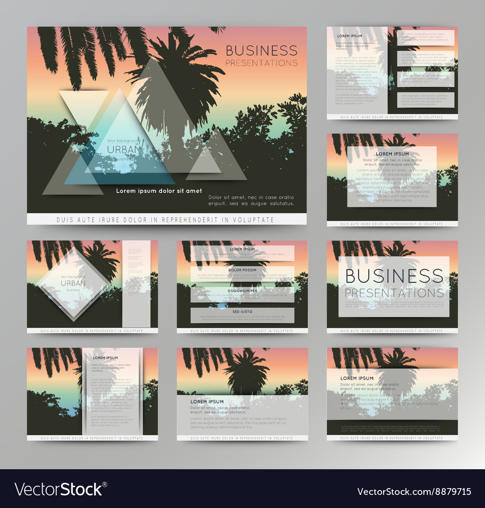 Palm tree poster and print tropical background Vector Image