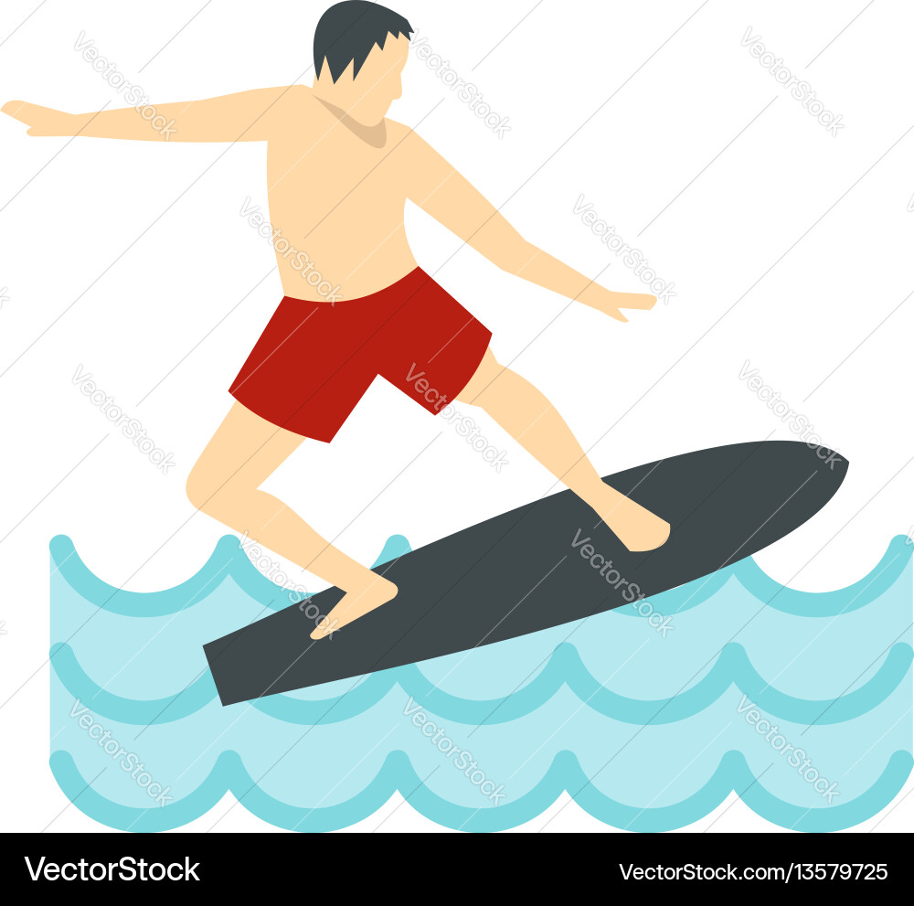 Surfer Icon
