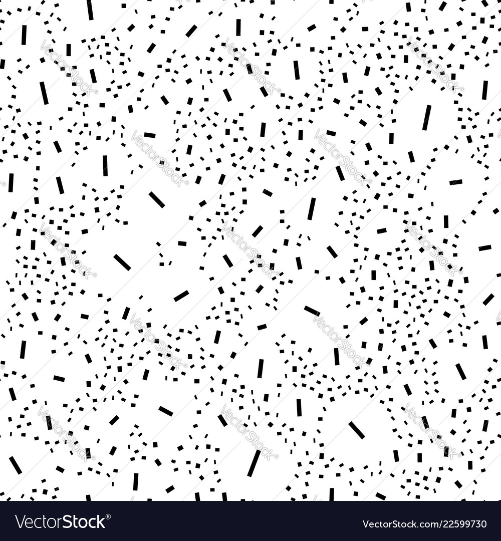 Repeatable geometric pattern with scattered Vector Image