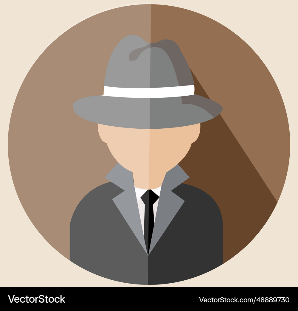 Without face man Royalty Free Vector Image - VectorStock
