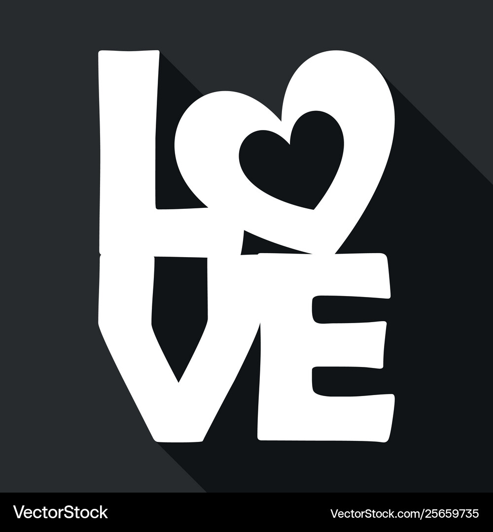 Graphic hearts love and romantic Royalty Free Vector Image