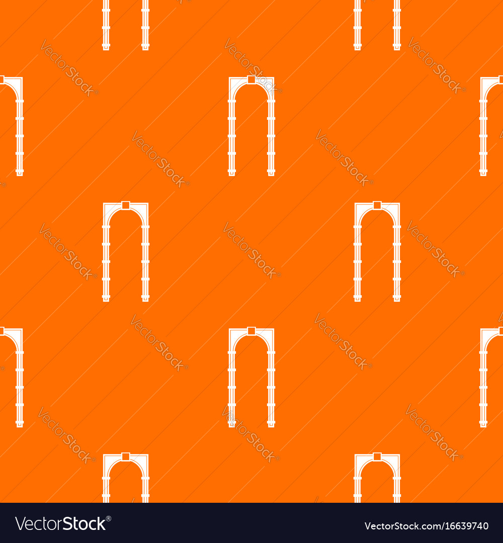 Arch pattern seamless Royalty Free Vector Image