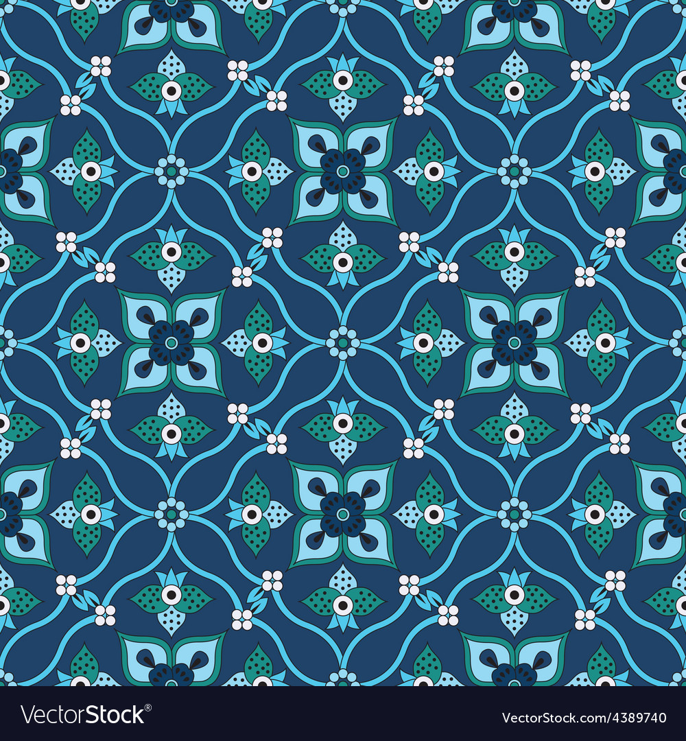 Indian pattern Royalty Free Vector Image - VectorStock