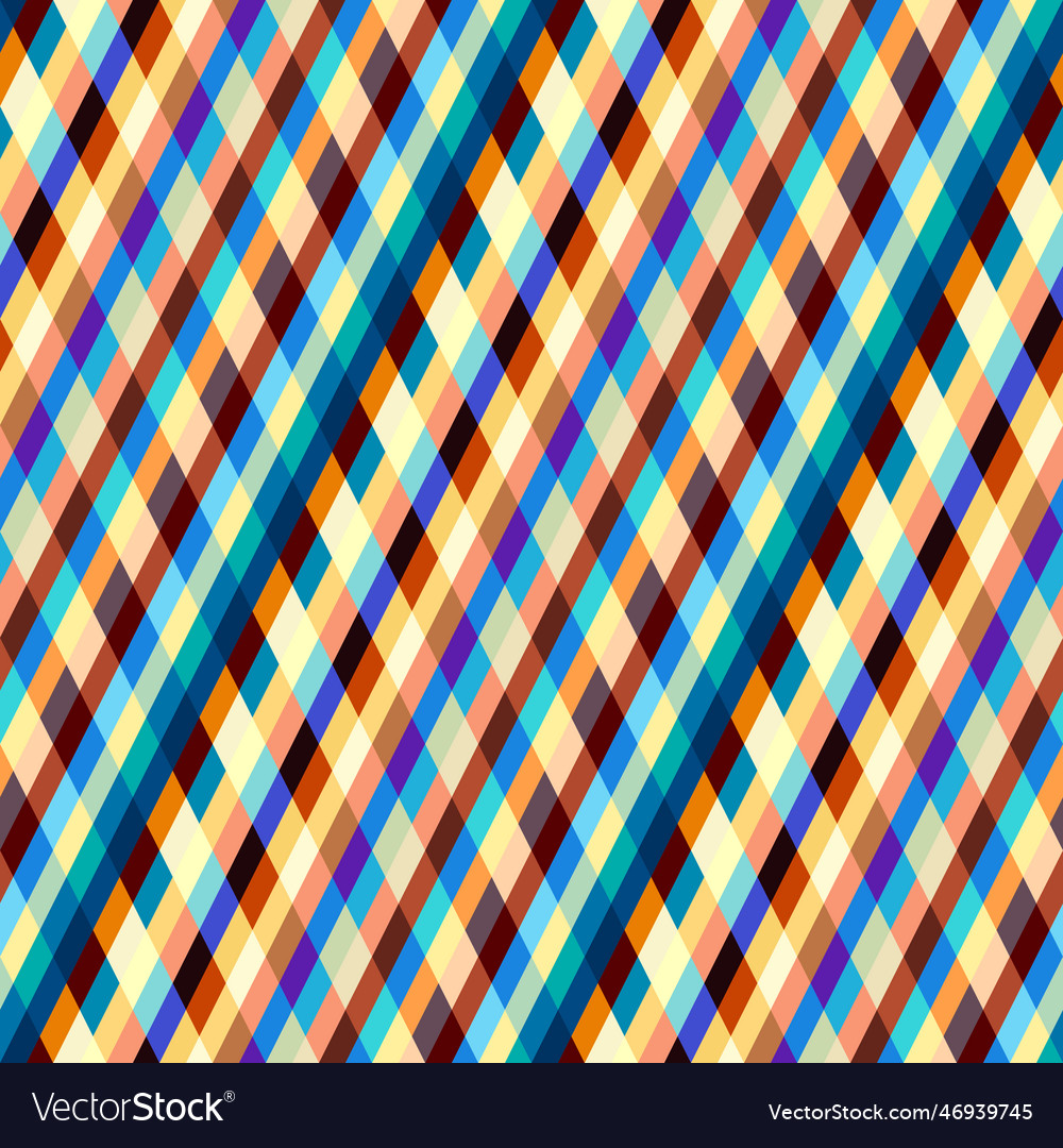 Classic argyle seamless pattern background Vector Image