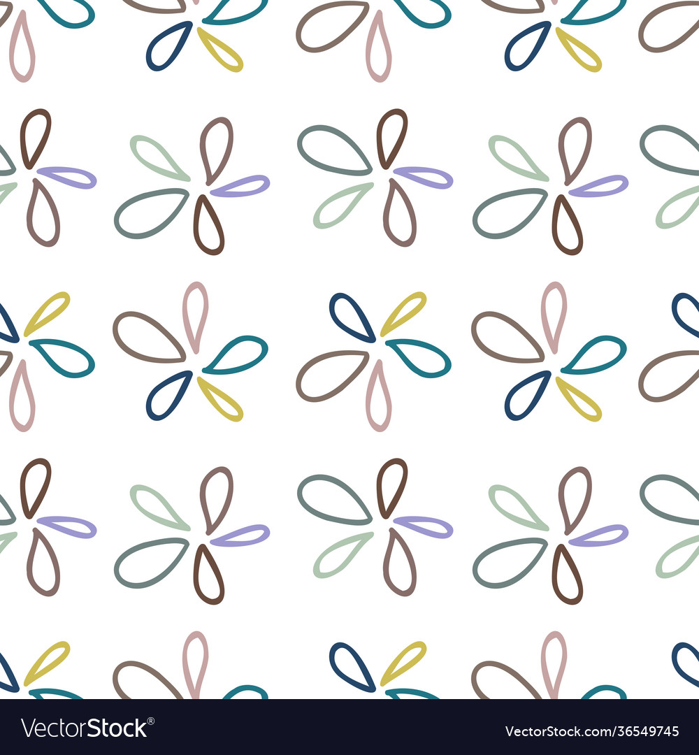 Seamless pattern colorful design bright Royalty Free Vector