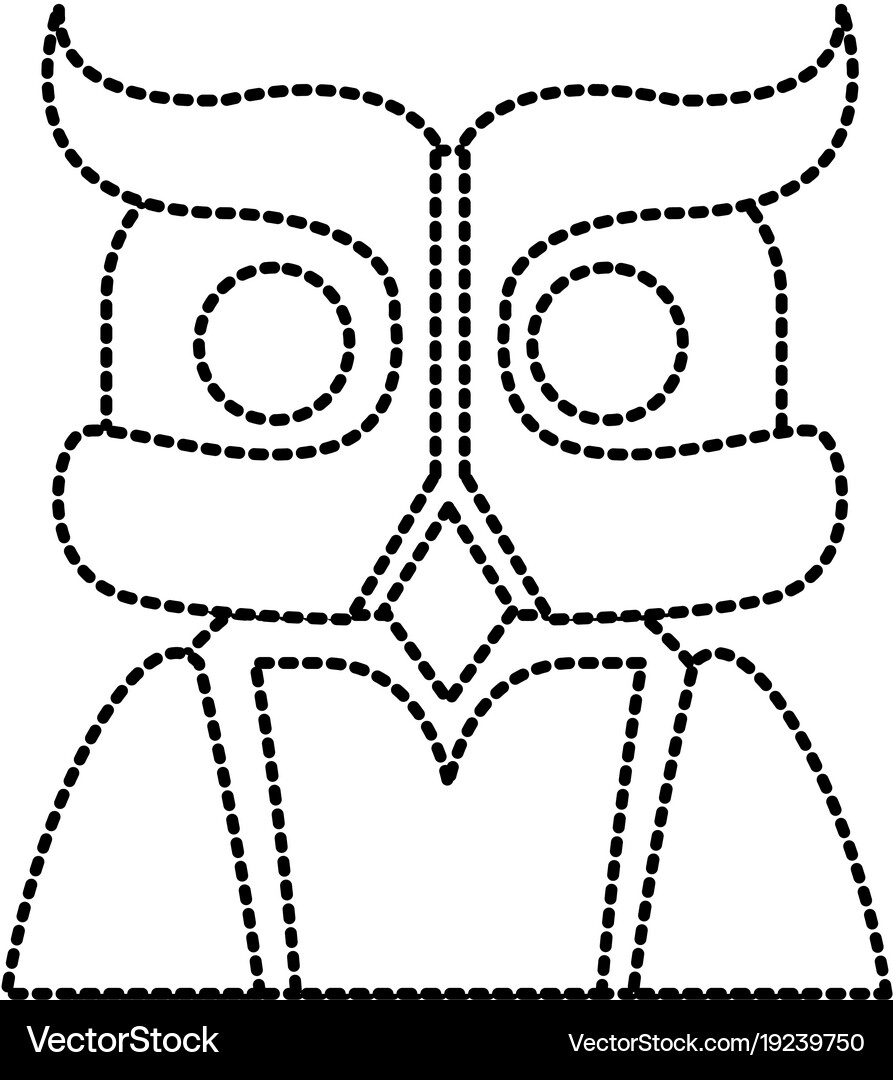 Owl bird symbol Royalty Free Vector Image - VectorStock