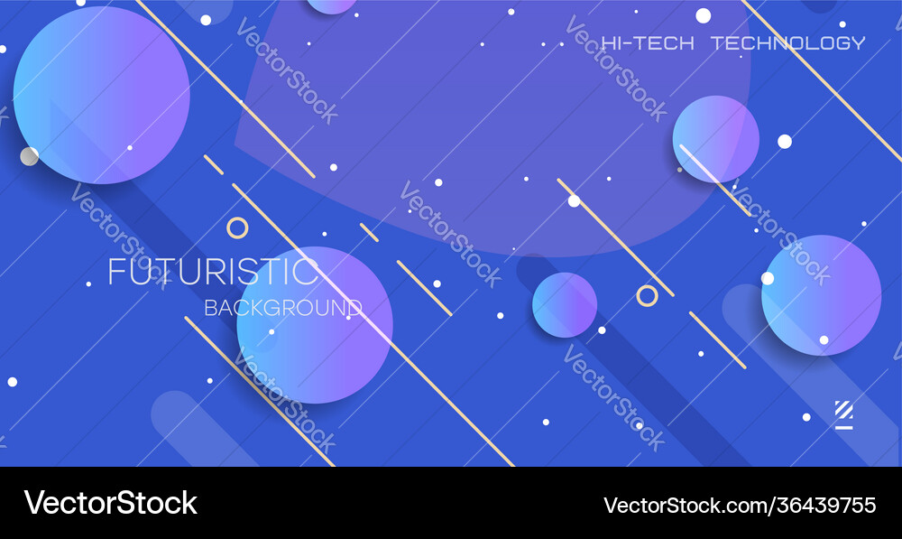 Abstract geometric background gradient minimalist Vector Image