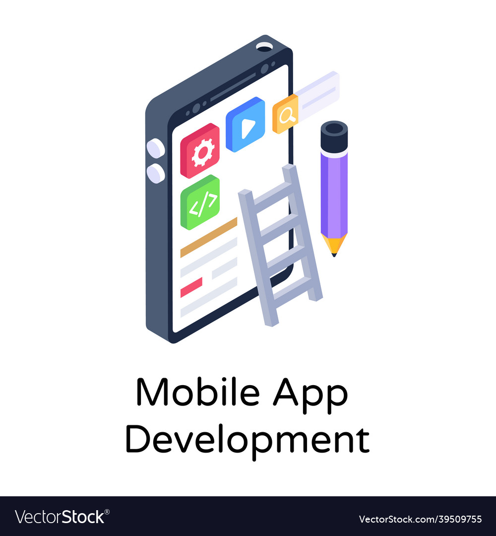 App development Royalty Free Vector Image - VectorStock