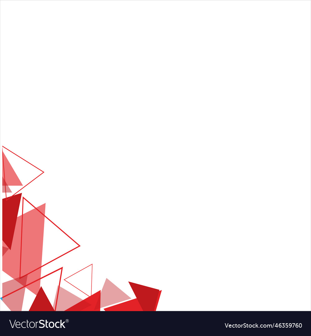 Triangular geometric shapes Royalty Free Vector Image