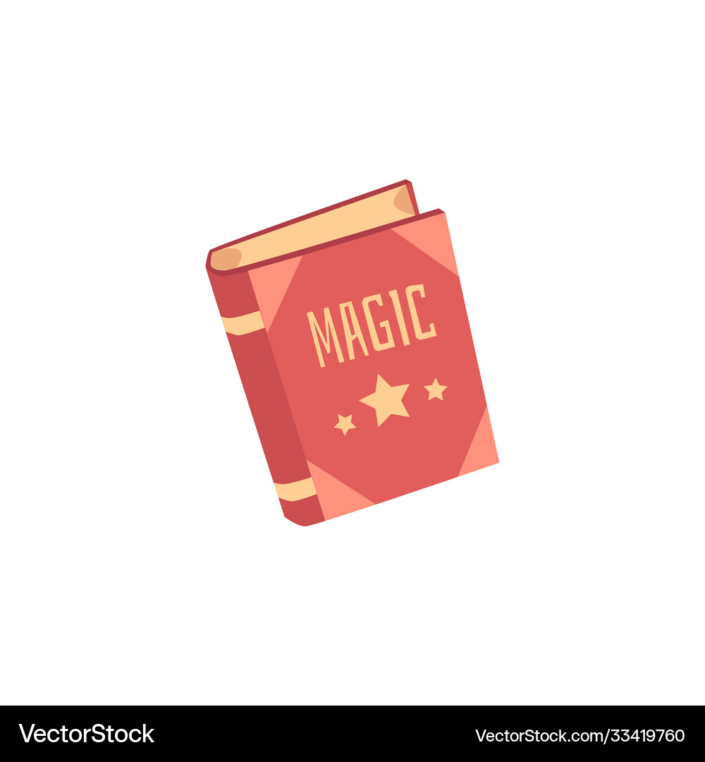 Witches or wizards magic spell witchcraft book Vector Image