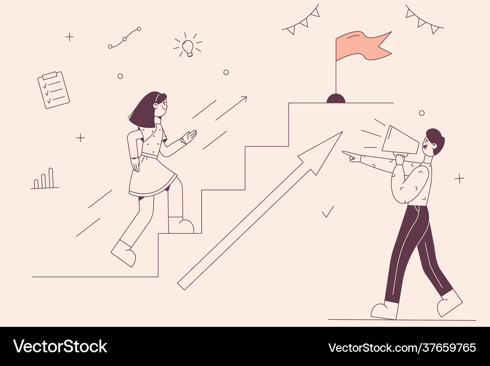 Competition promotion announcement concept Vector Image