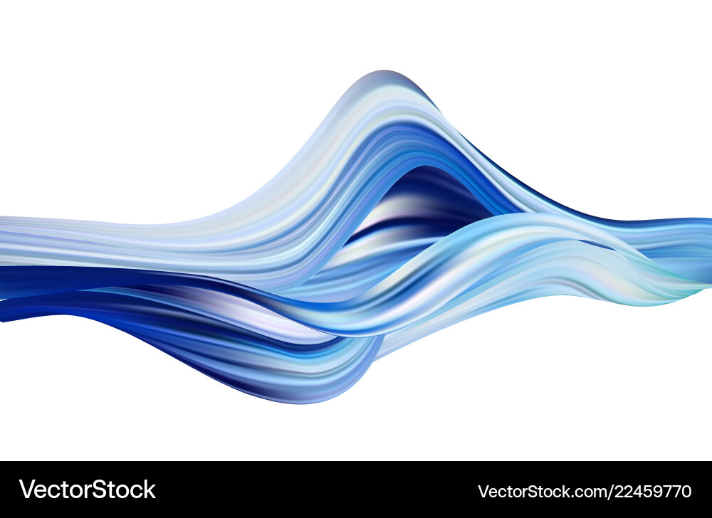 Abstract colorful background color flow Royalty Free Vector