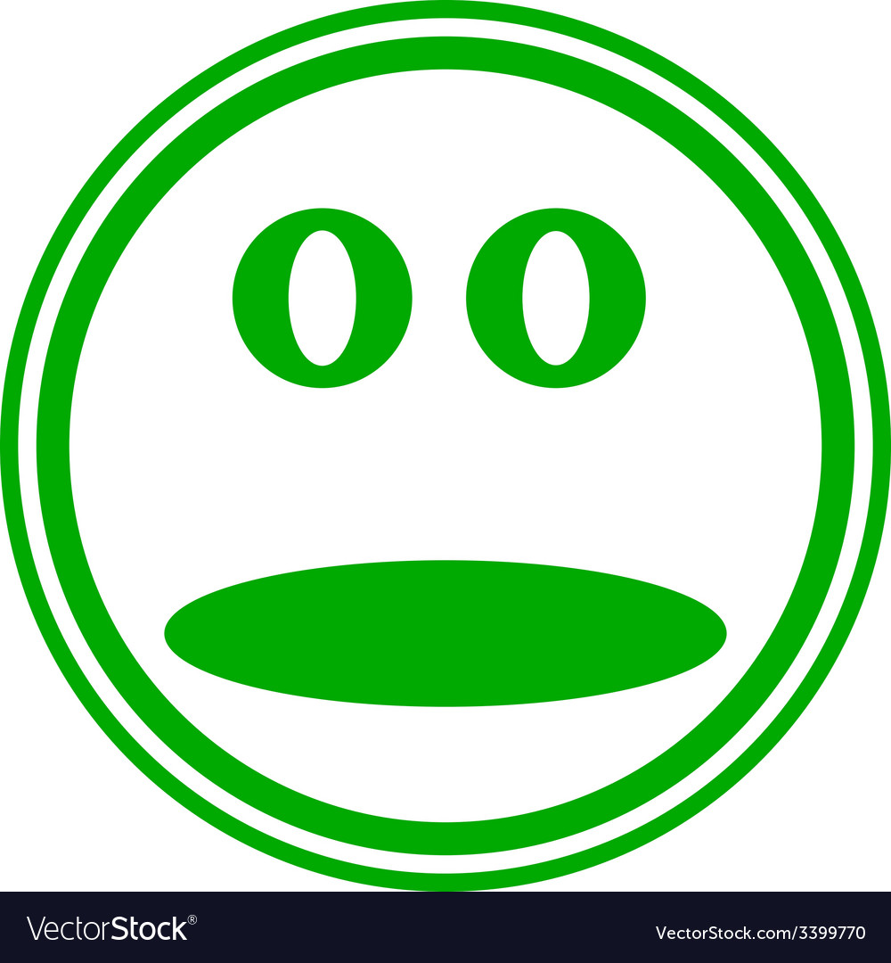 Face circle button Royalty Free Vector Image - VectorStock