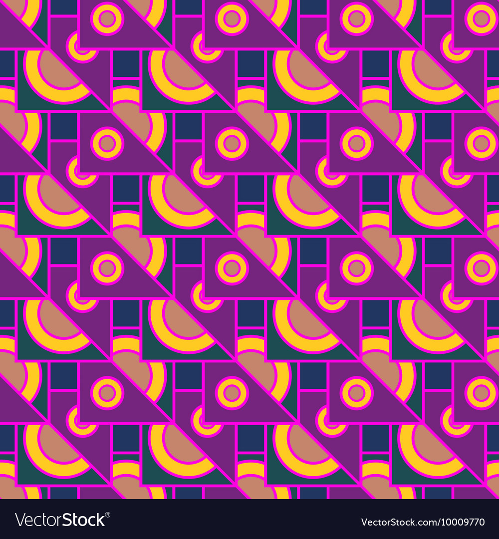 Multicolored geometric seamless pattern Royalty Free Vector Multicolored geometric seamless pattern Royalty Free Vector