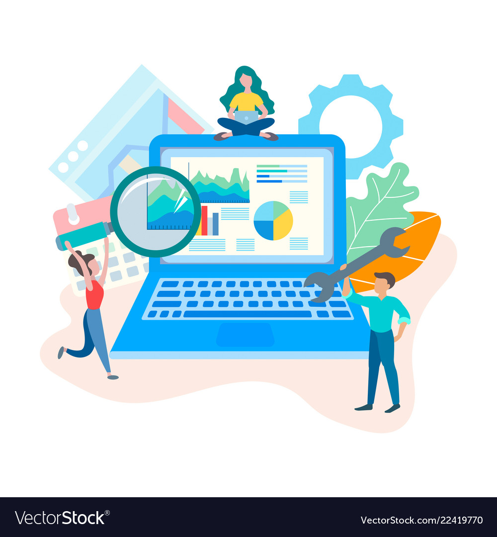 Web development Royalty Free Vector Image - VectorStock
