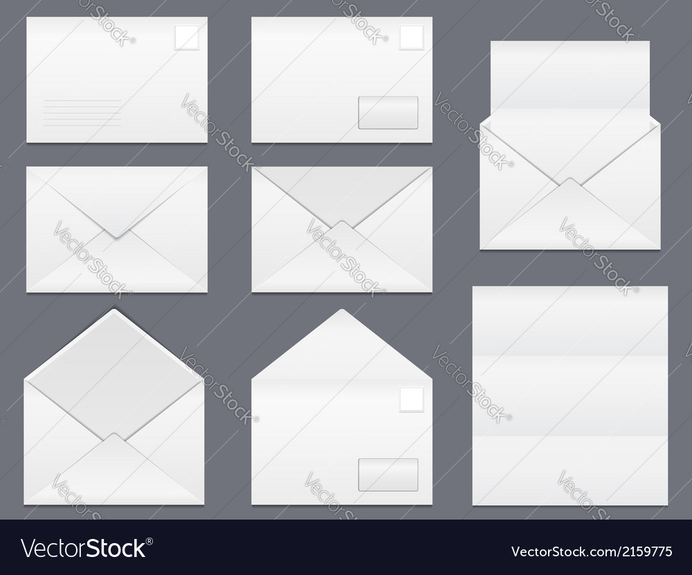 Envelopes Royalty Free Vector Image - VectorStock