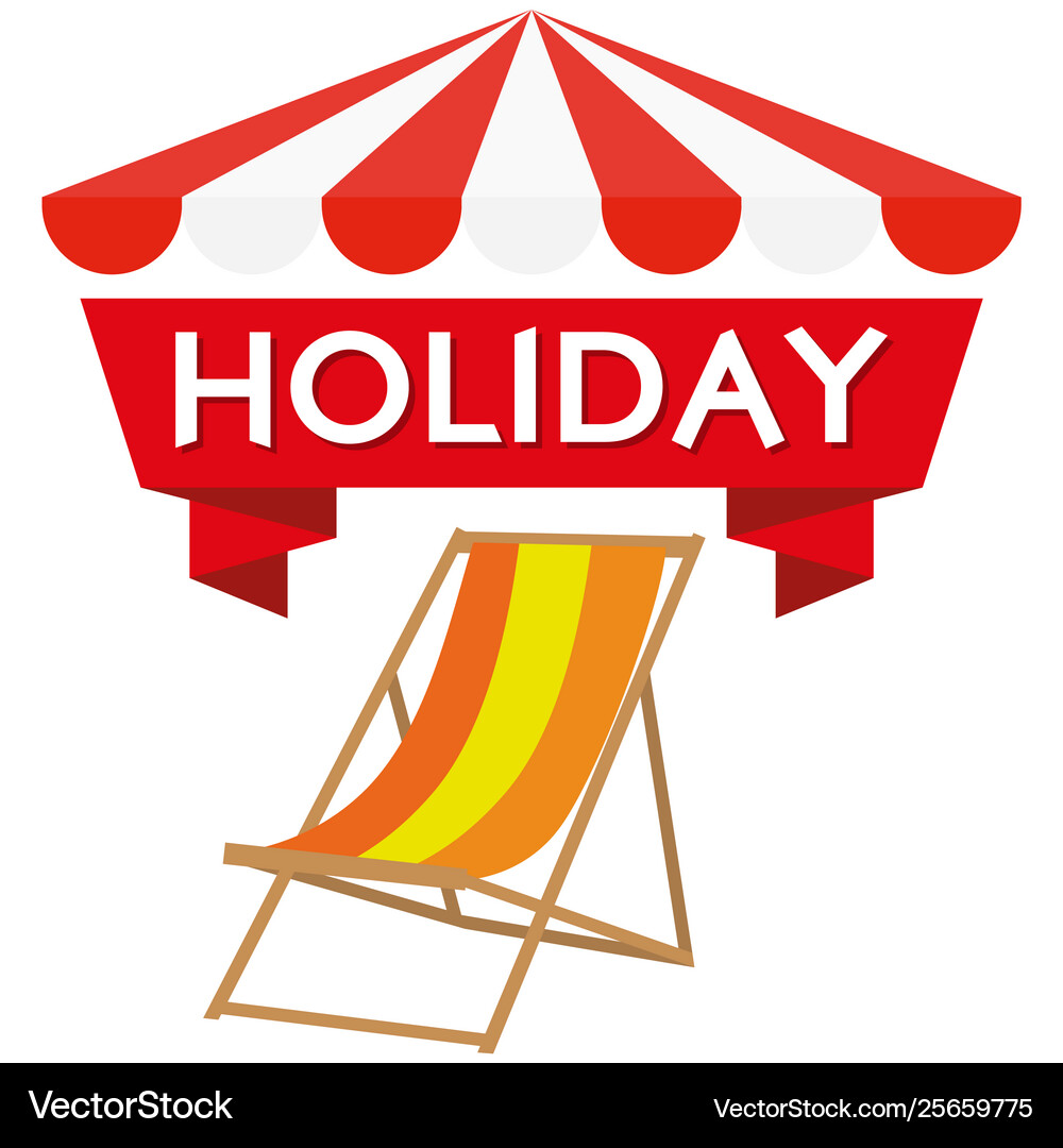 Summer holiday travel Royalty Free Vector Image
