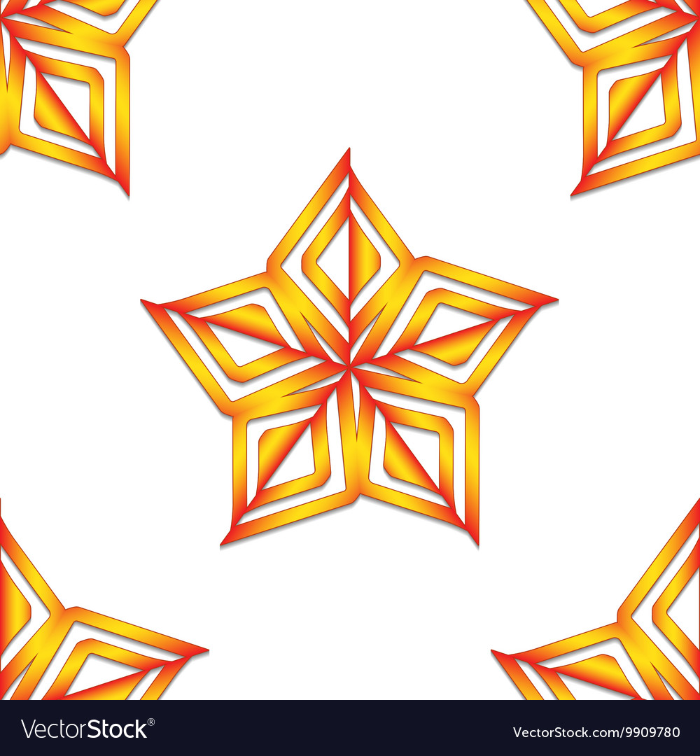 Stars seamless pattern Royalty Free Vector Image