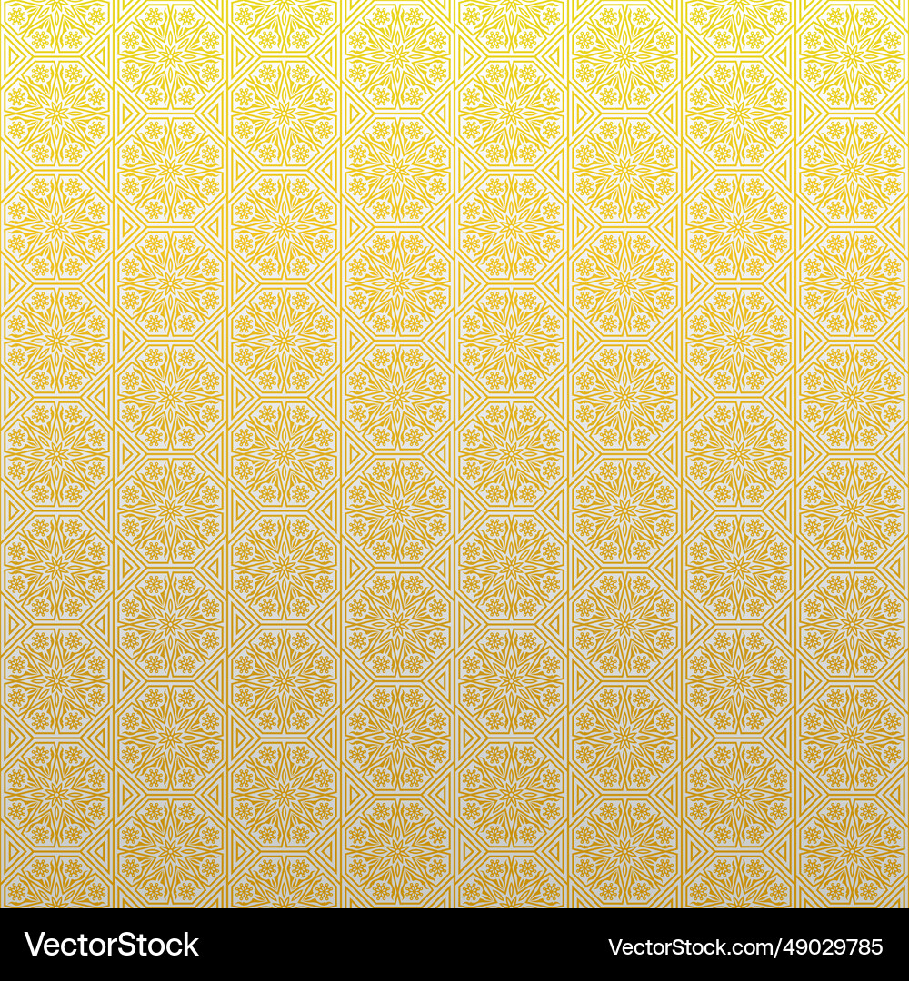 Background with decorative floral ornament Vector Image