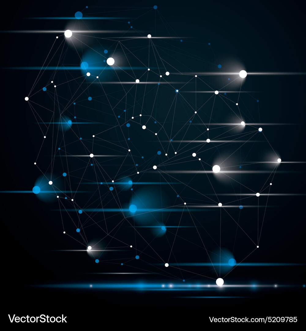Contemporary technology glistening stylish Vector Image