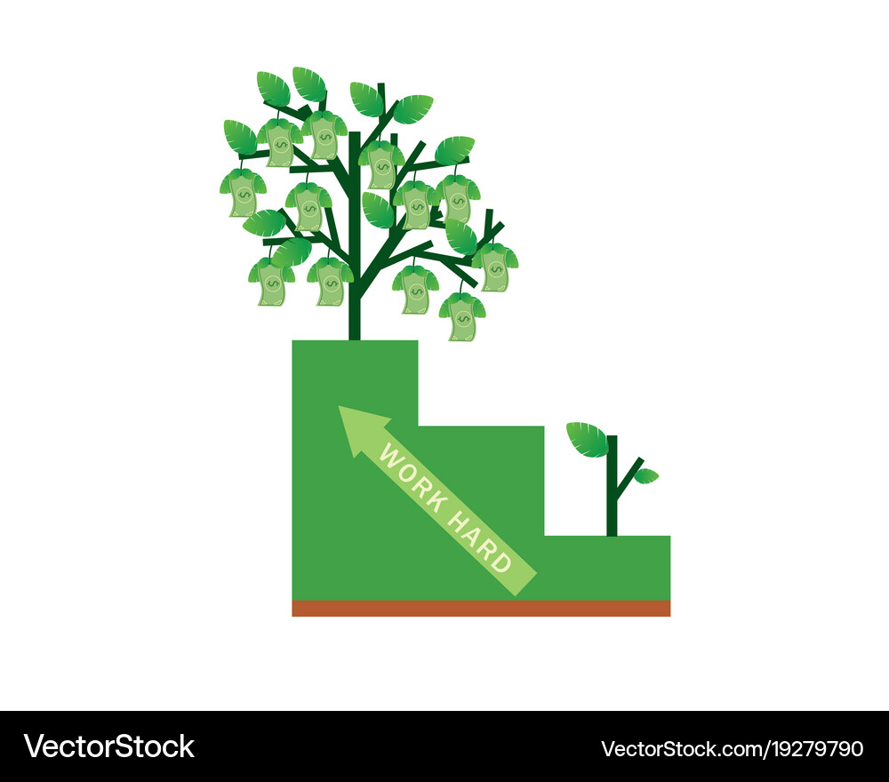 Business growth is increasing Royalty Free Vector Image