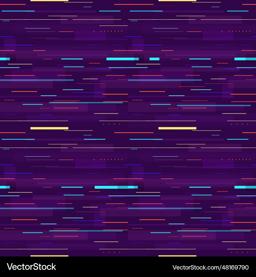 City street lights abstract seamless pattern Vector Image