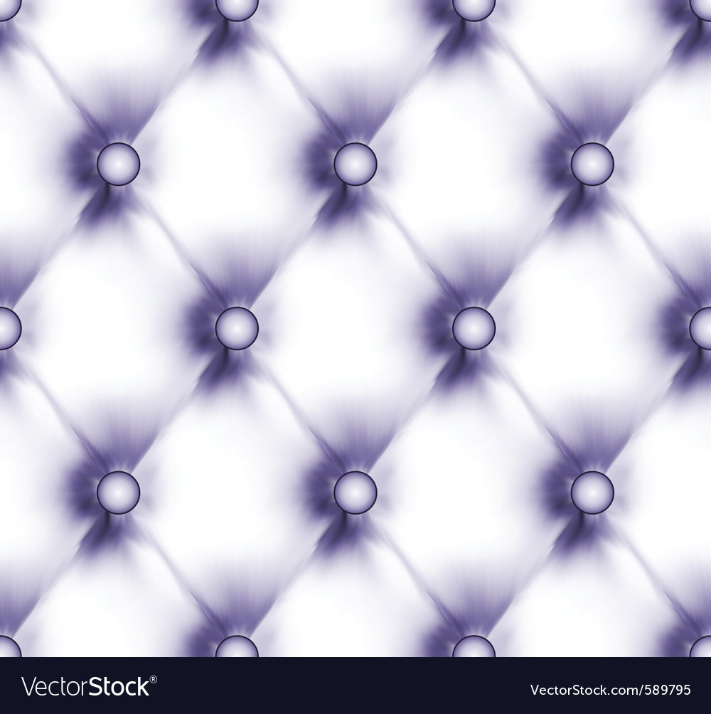 Buttoned leather pattern Royalty Free Vector Image