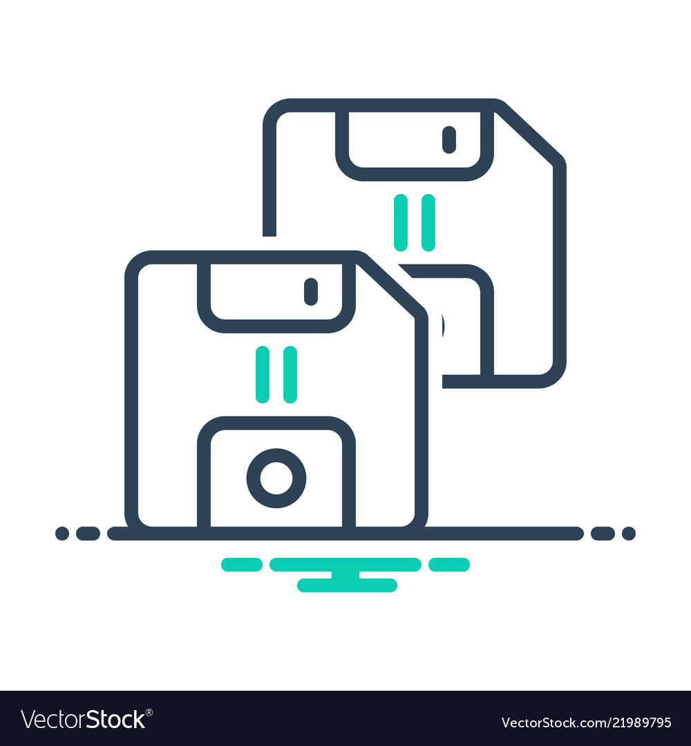 Floppy Royalty Free Vector Image - VectorStock