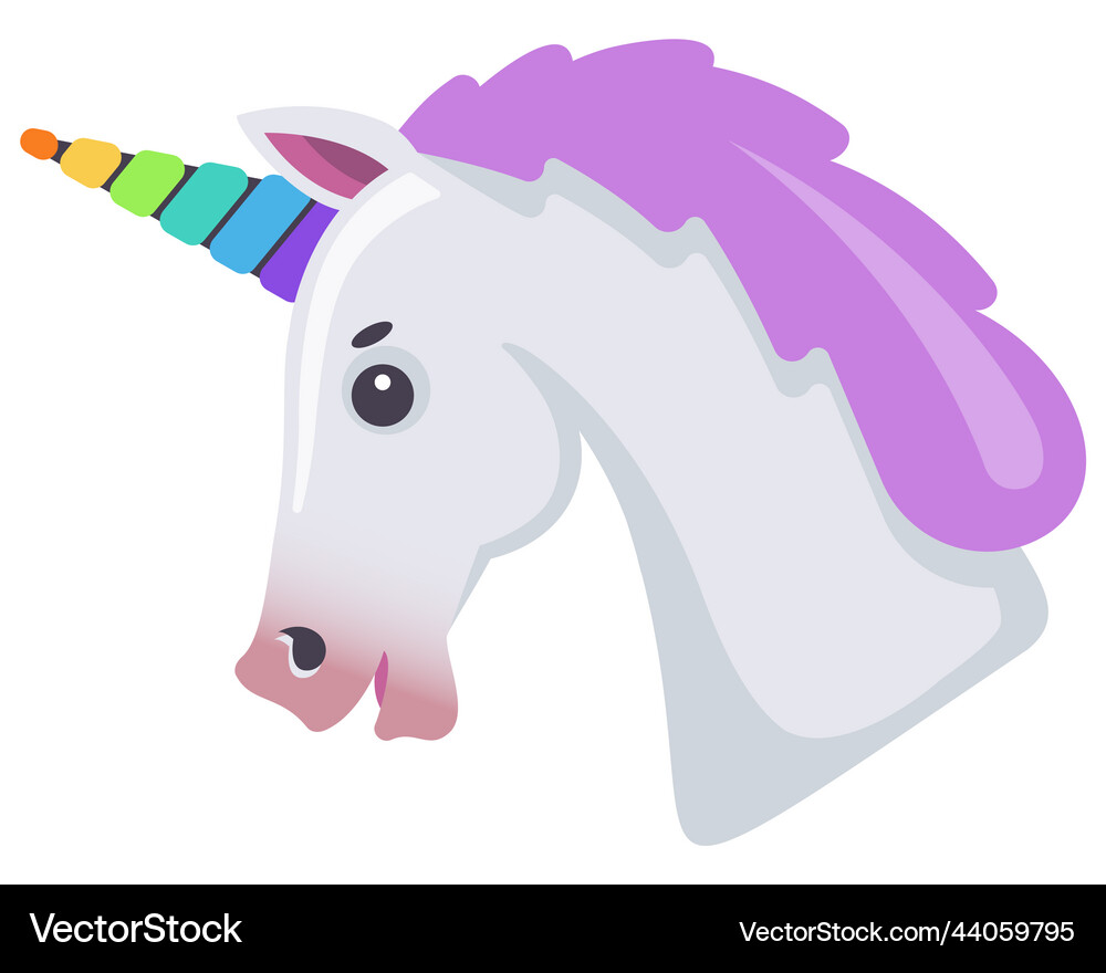 White Unicorn Head Rainbow Unicorn Head Any Occasion Balloons
