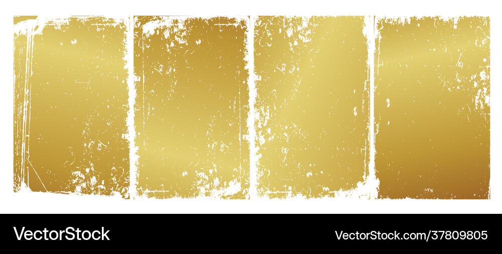 Gold vintage grunge background Royalty Free Vector Image