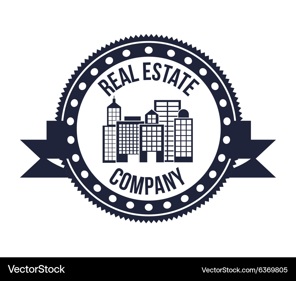 Real estate company Royalty Free Vector Image - VectorStock