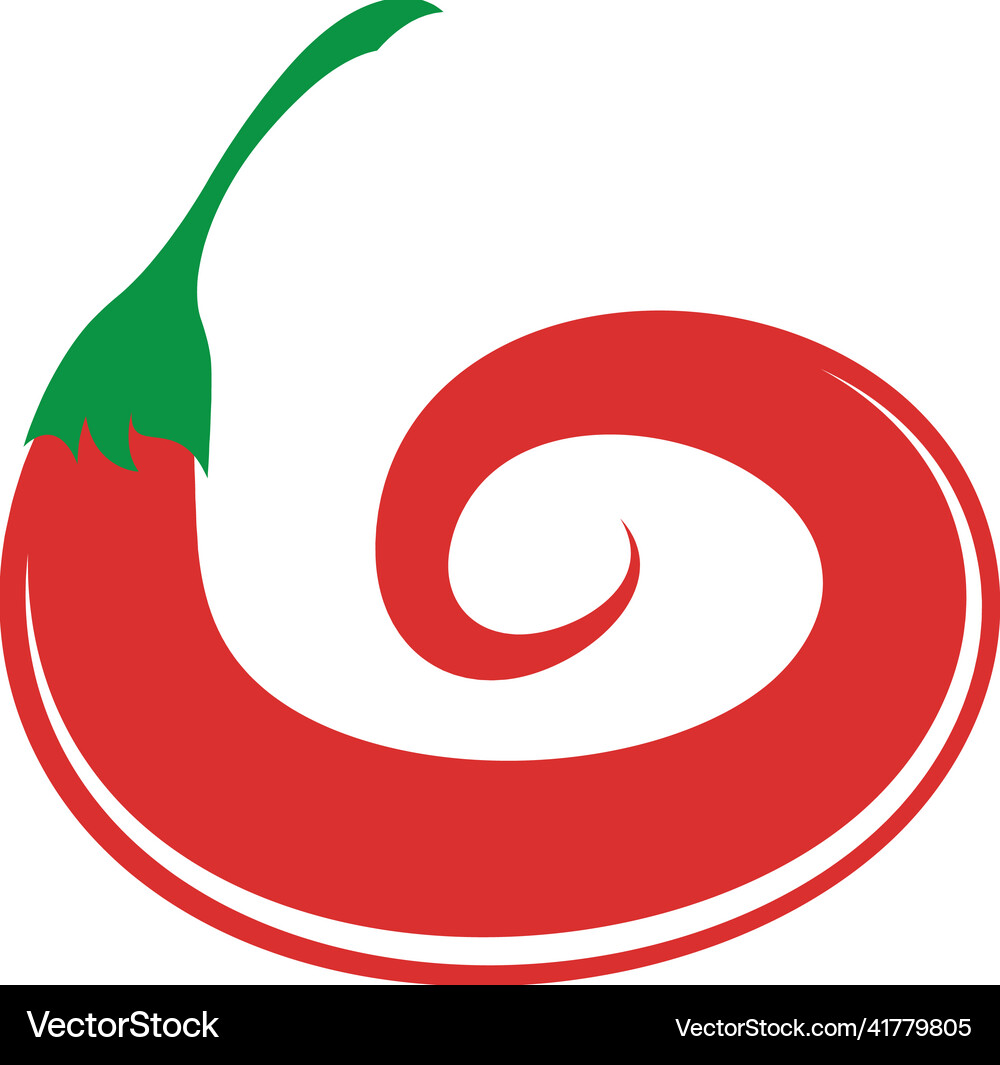 Set of red chili Royalty Free Vector Image - VectorStock