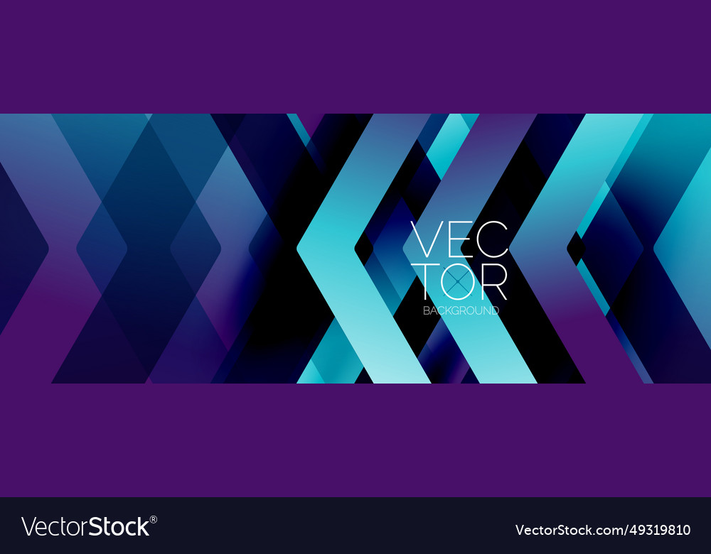 Energetic geometric background featuring an array Vector Image