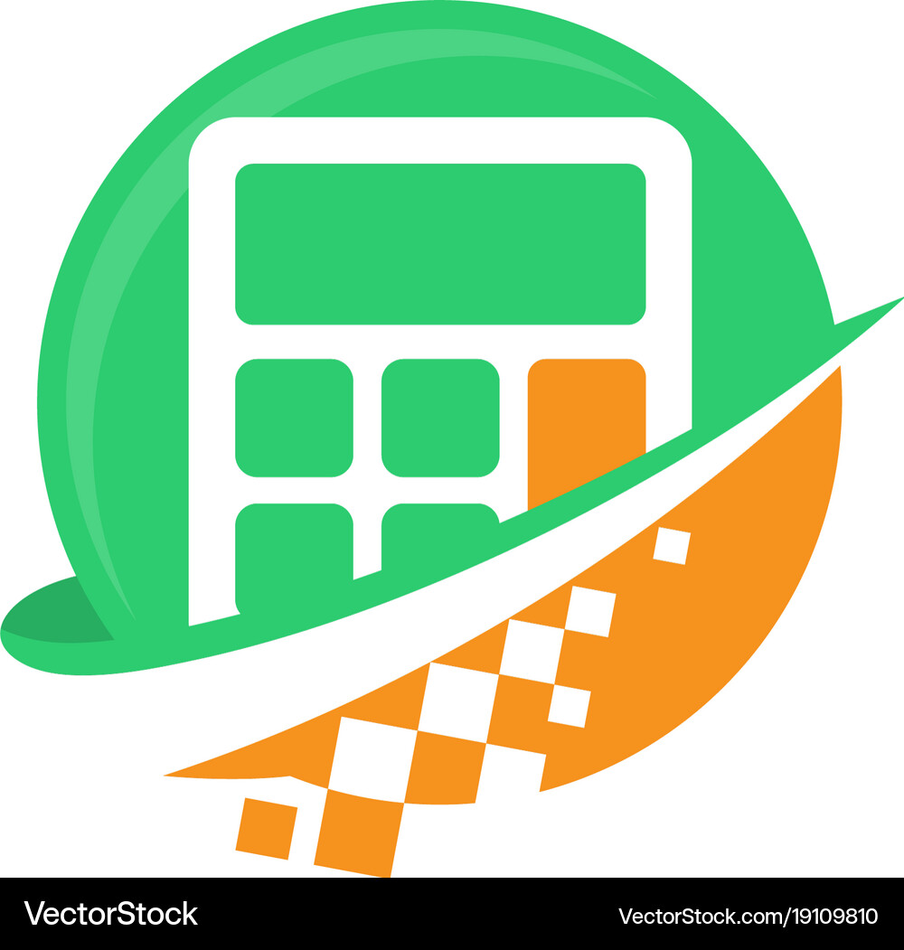 Logo icon for digital business Royalty Free Vector Image