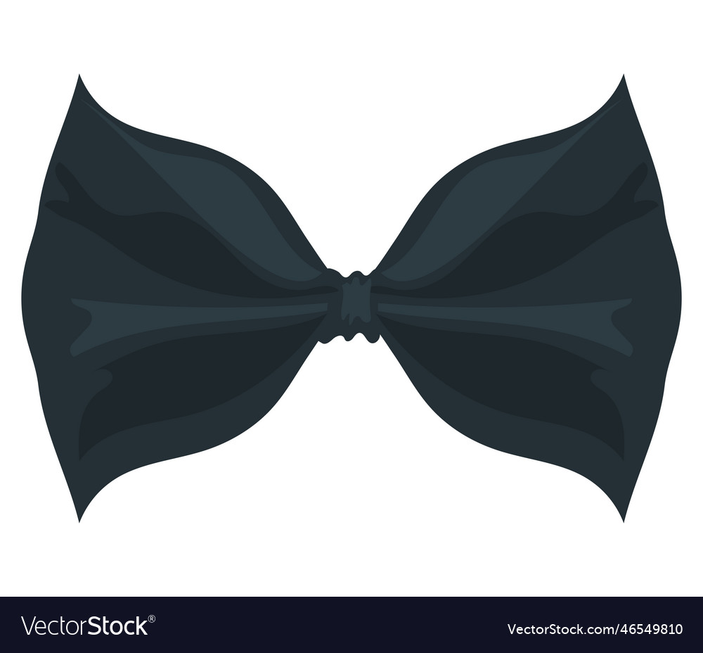 Male bowtie accessory Royalty Free Vector Image