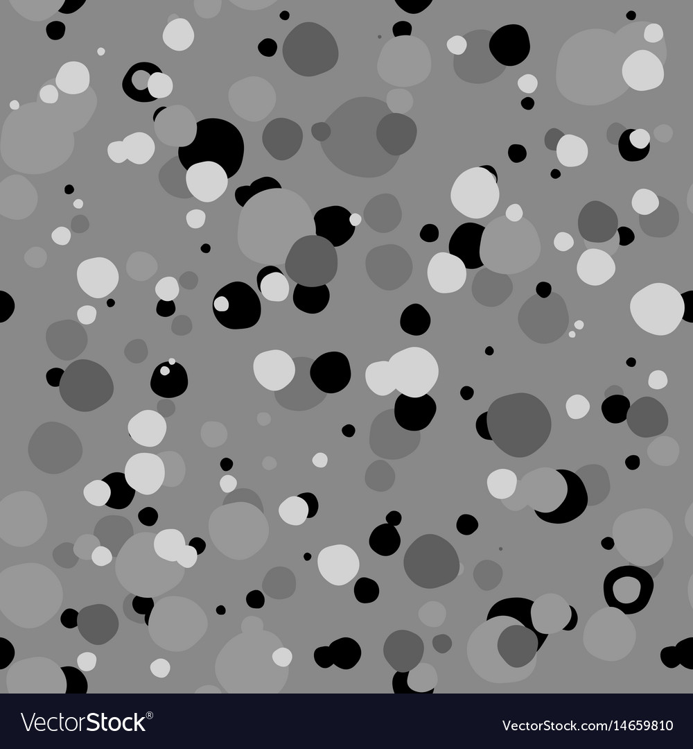Seamless gray dotted pattern Royalty Free Vector Image