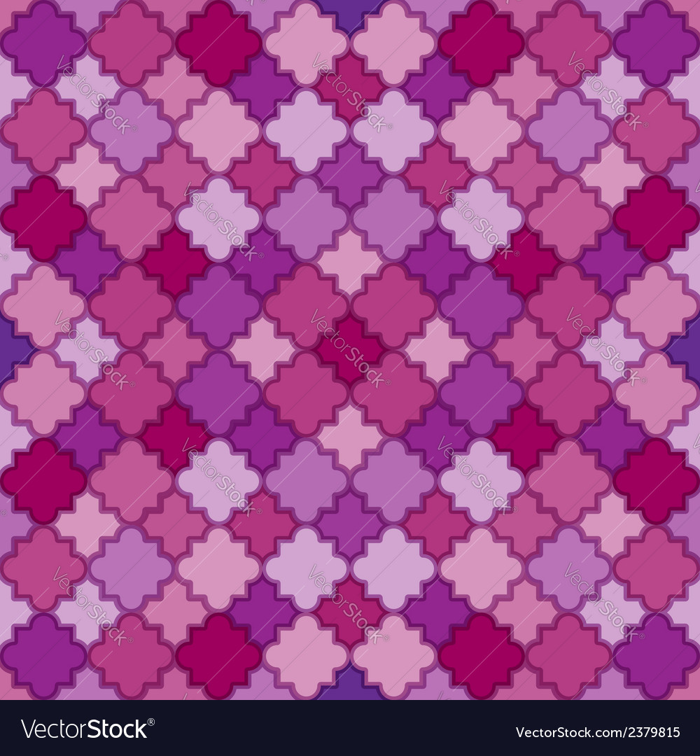 Abstract purple pattern Royalty Free Vector Image