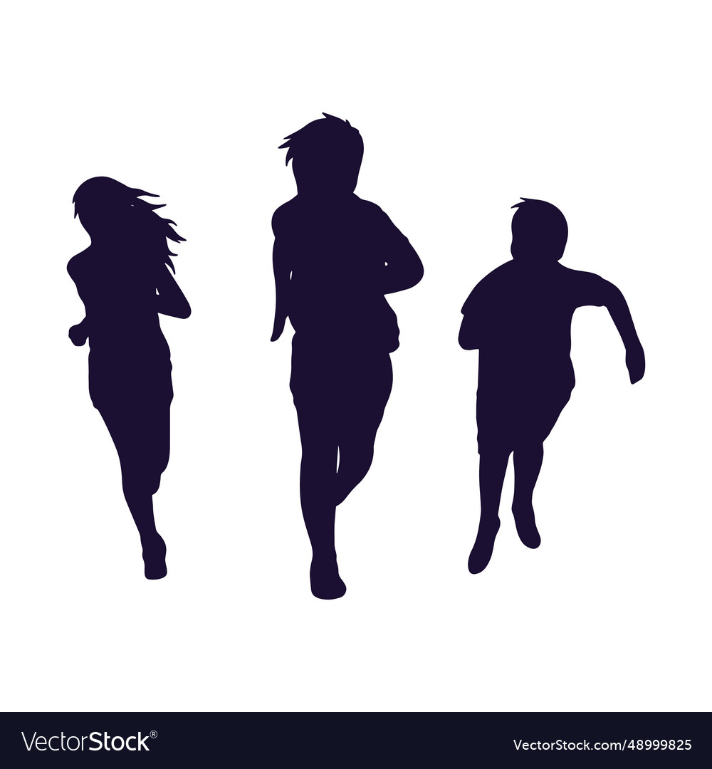 Silhouette people Royalty Free Vector Image - VectorStock Silhouette people Royalty Free Vector Image - VectorStock