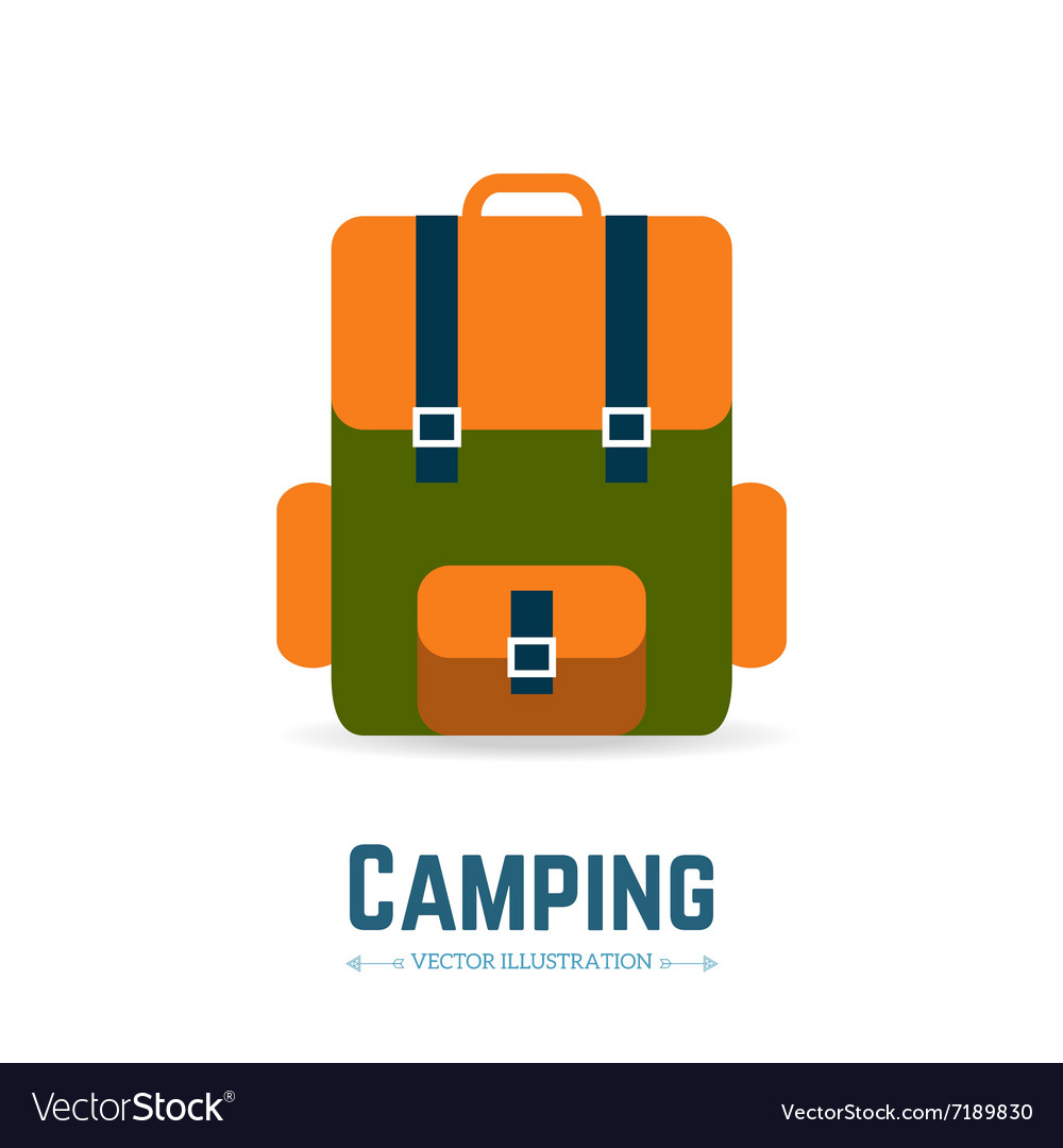 Backpack Royalty Free Vector Image - VectorStock