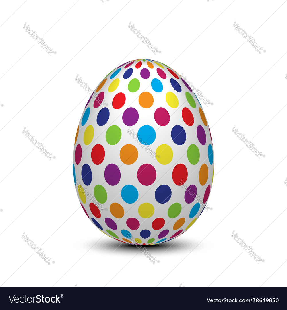 Easter egg Royalty Free Vector Image - VectorStock