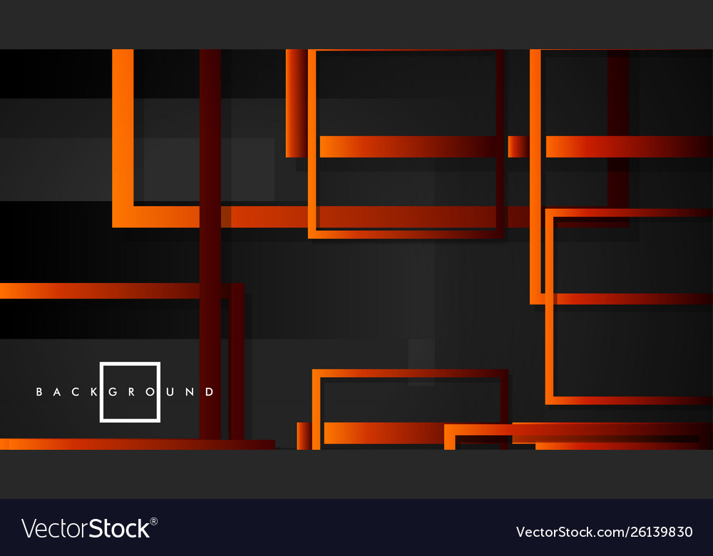 Modern abstract squares backgrounds with a black Vector Image
