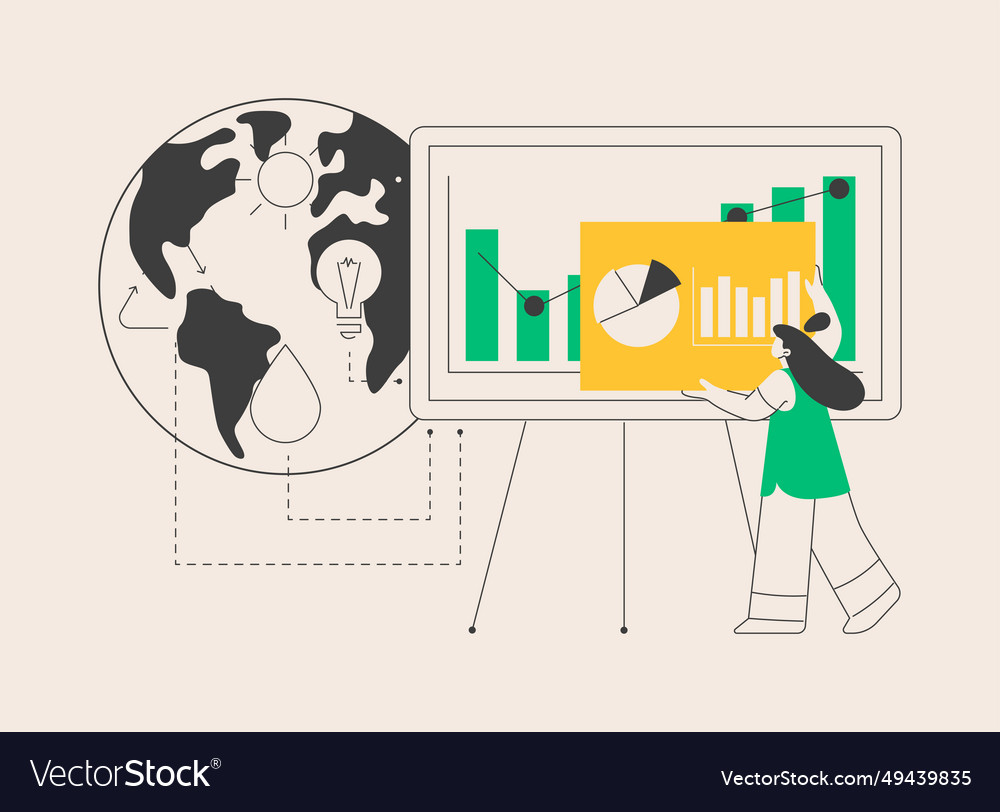 Management of resources abstract concept Vector Image