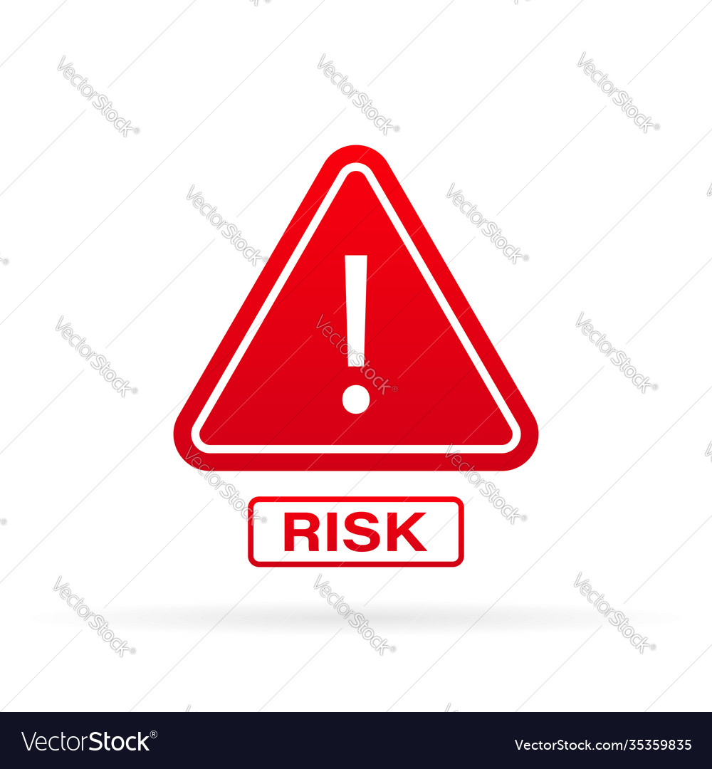 Medium risk speedometer control concept Royalty Free Vector