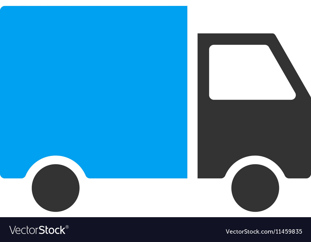 Van flat icon Royalty Free Vector Image - VectorStock