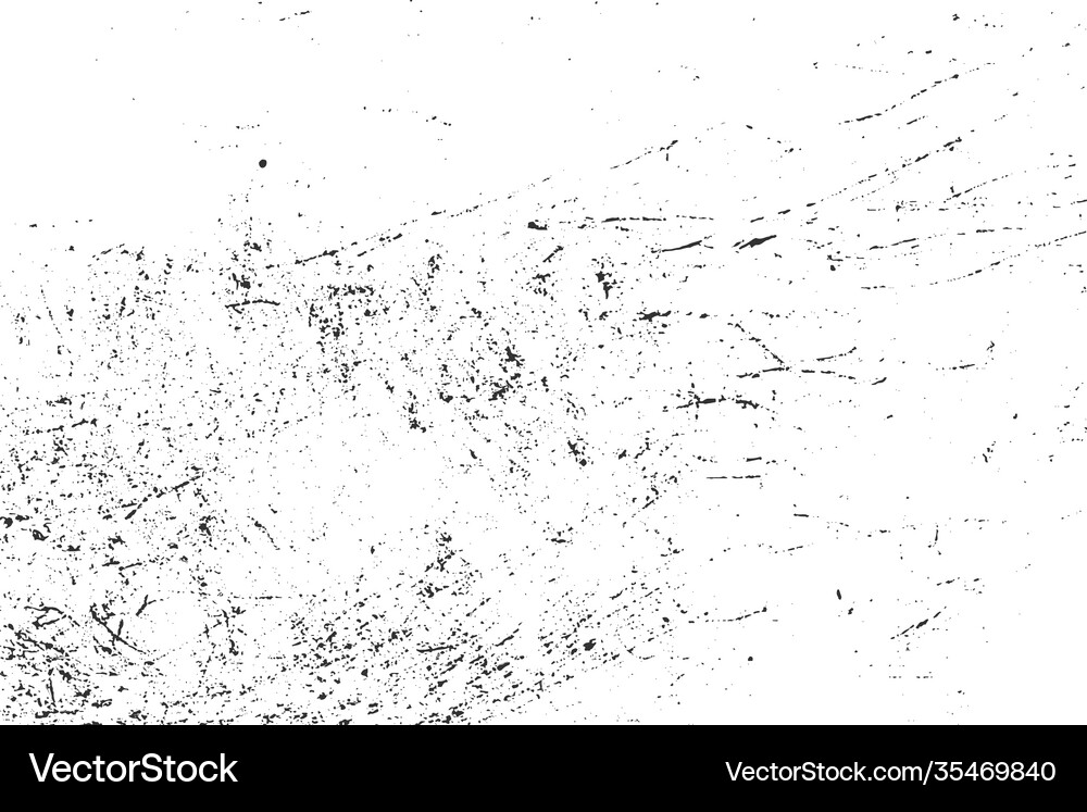 Grunge background black scuffs on a white wall Vector Image