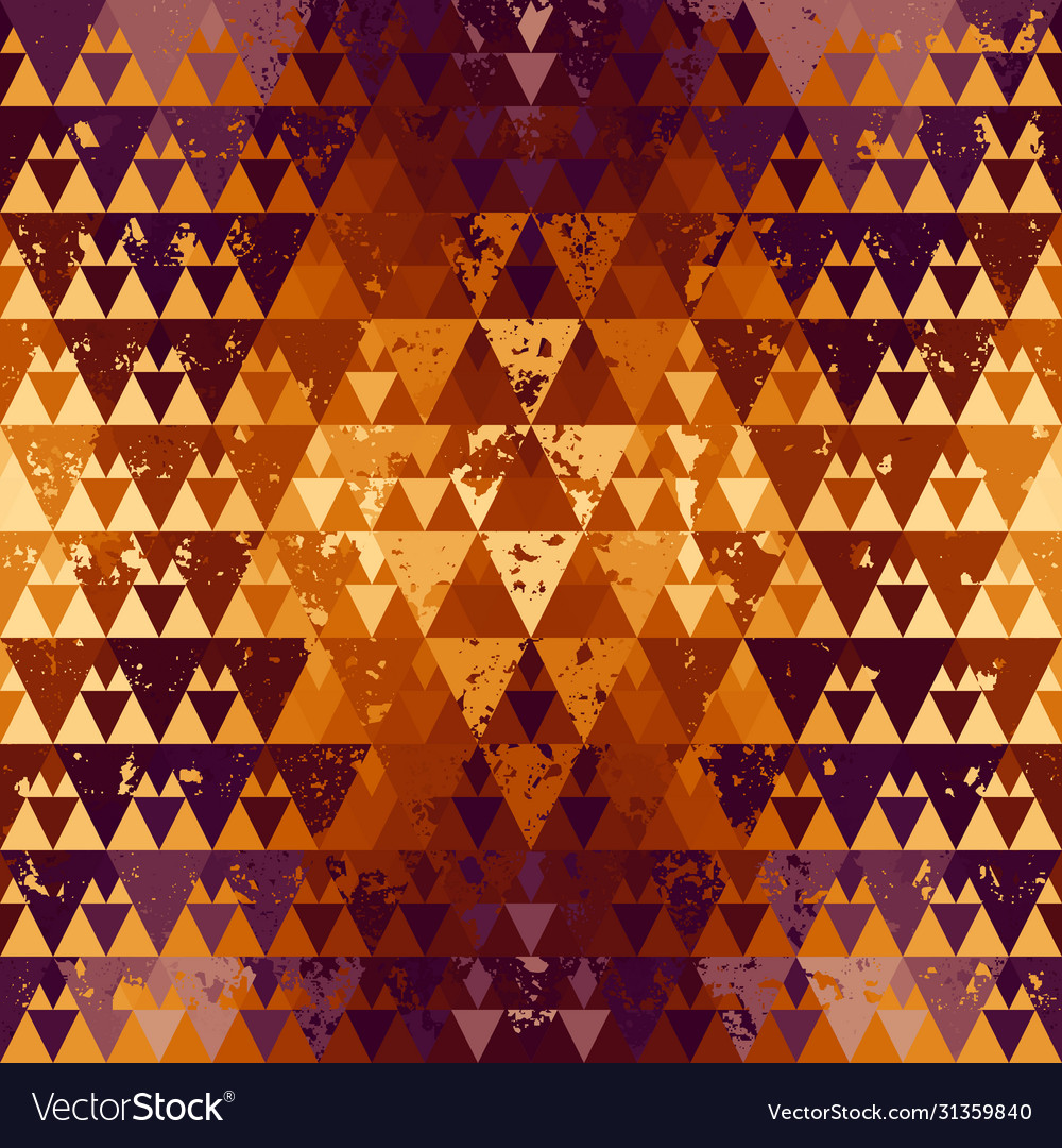 Seamless pattern background a triangles Royalty Free Vector