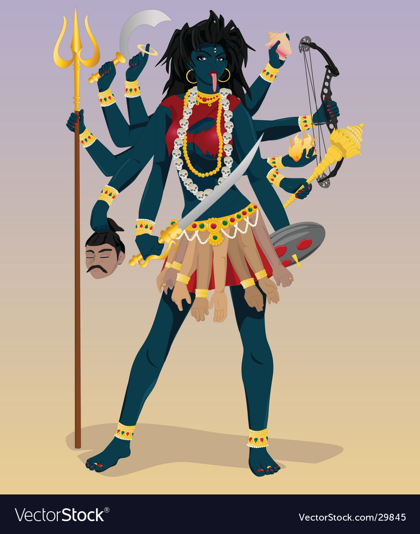 Kali Royalty Free Vector Image - VectorStock
