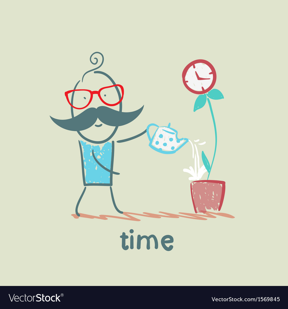 Time Royalty Free Vector Image - VectorStock